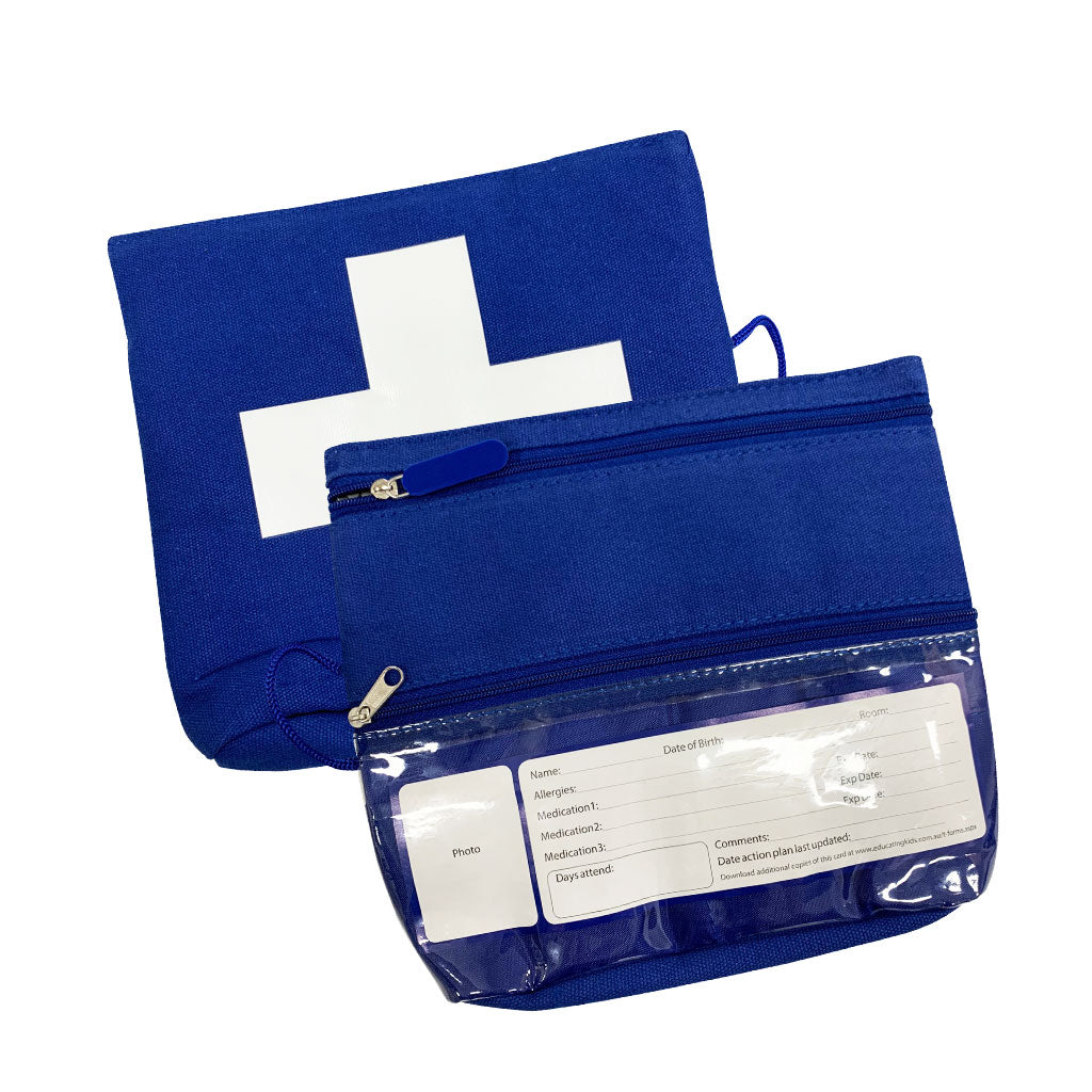 Medi Bag Blue - Insulated | Educating Kids